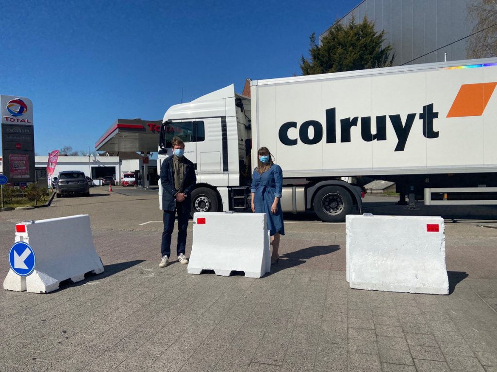 Fietsveiligheid aan Aldi-Colruyt site – Goeiedag