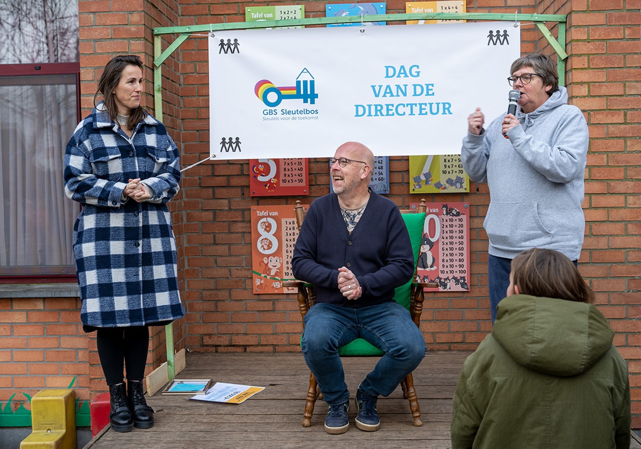 Directeur Harald is de dapperste directeur van Vlaanderen – Goeiedag