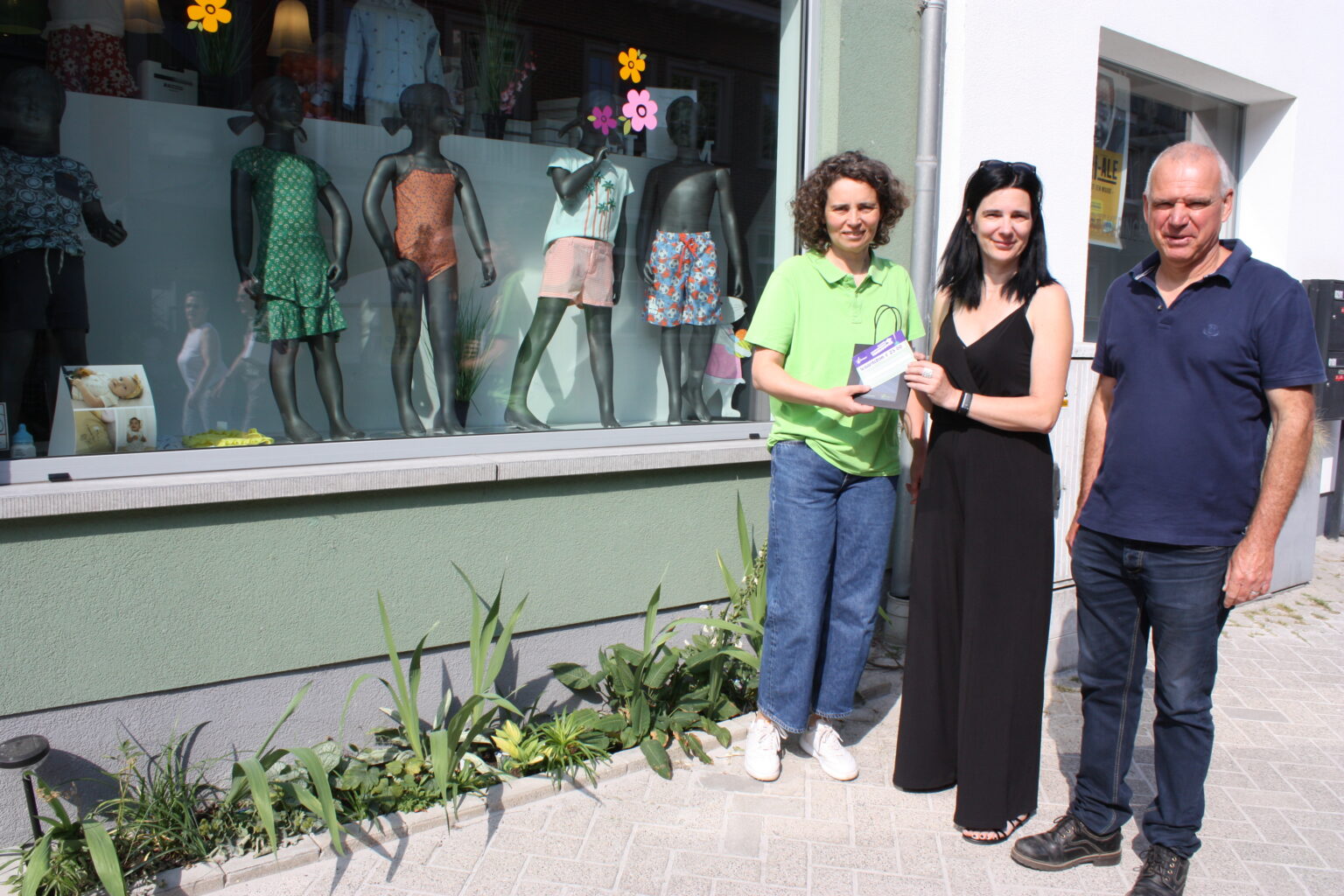 Officiële uitreiking 1ste aankoopbon aan tegelwipster Opwijk – Goeiedag