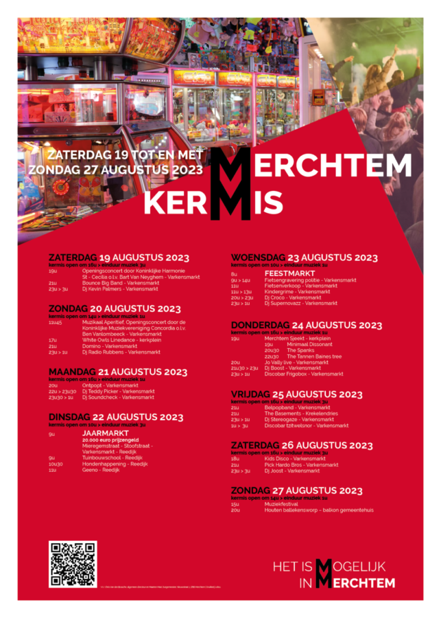 Merchtemkermis met alweer een drukke tiendaagse – Goeiedag