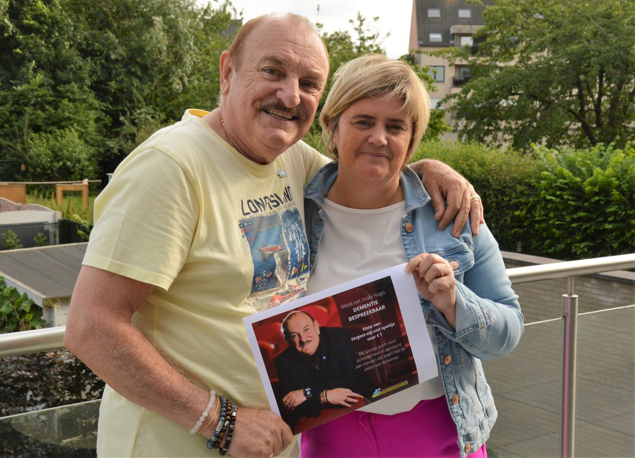 Hugo Sigal ontving 5.000 euro van FOC Brussel-Noord Ladies voor Stop ...