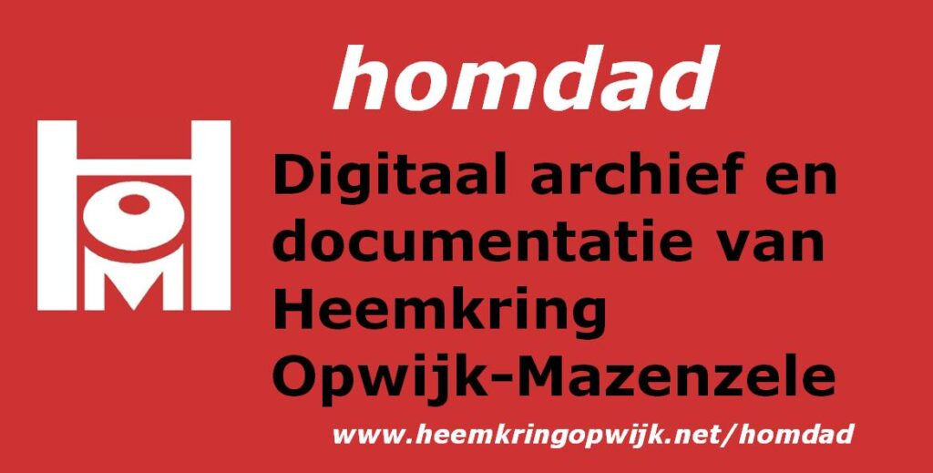 Erfgoedweekend 19-22 april 2024: Digitaal archief HOM open voor ...