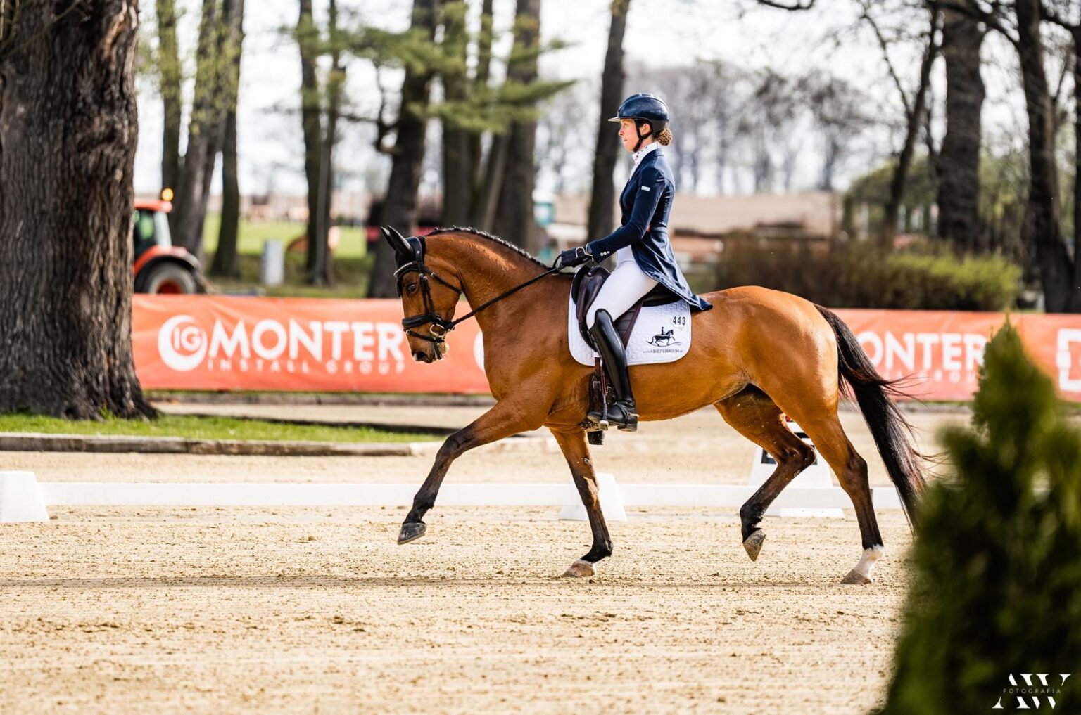 Amazone Tine Magnus blinkt uit in Poolse viersterrencross – Goeiedag