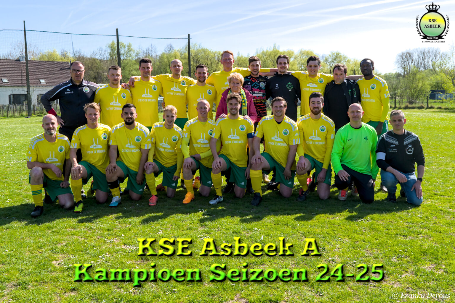 KSE Asbeek kampioen in eerste afdeling Voetbal Vlaanderen recreatief ...
