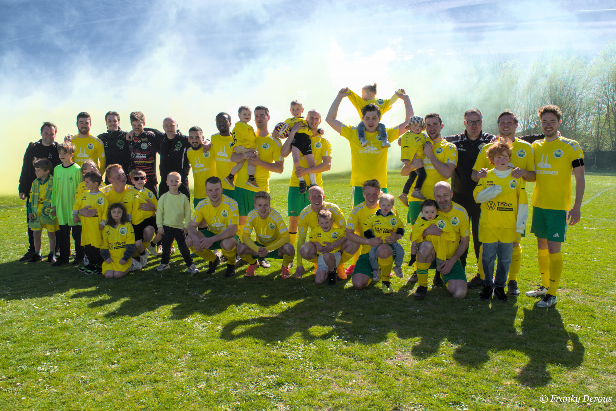 KSE Asbeek kampioen in eerste afdeling Voetbal Vlaanderen recreatief ...