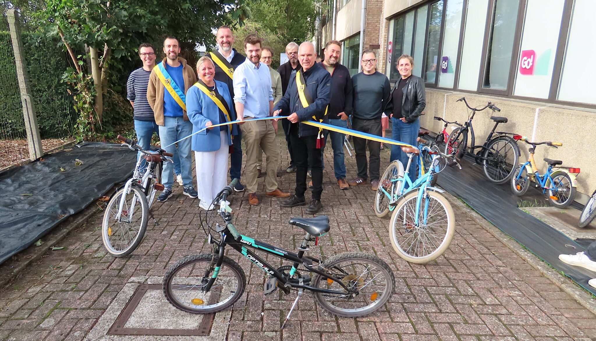 Fietsbieb Opwijk officieel geopend – Goeiedag