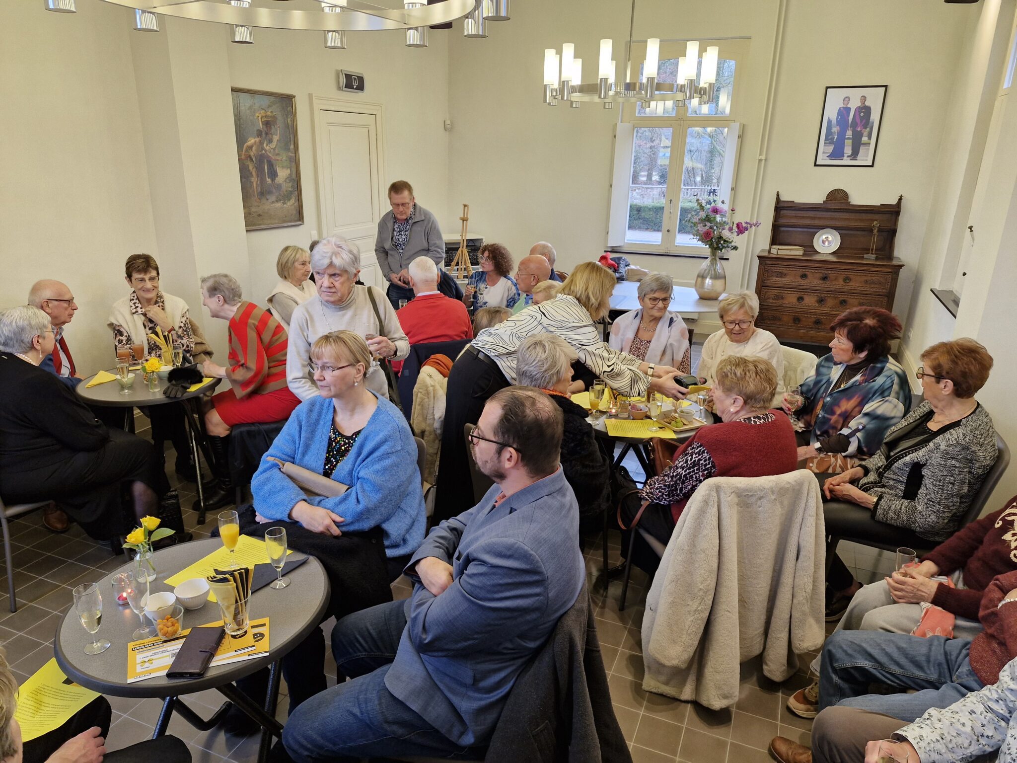 Nieuwjaarsreceptie van N-VA in overvol August De Boeckhuis – Goeiedag